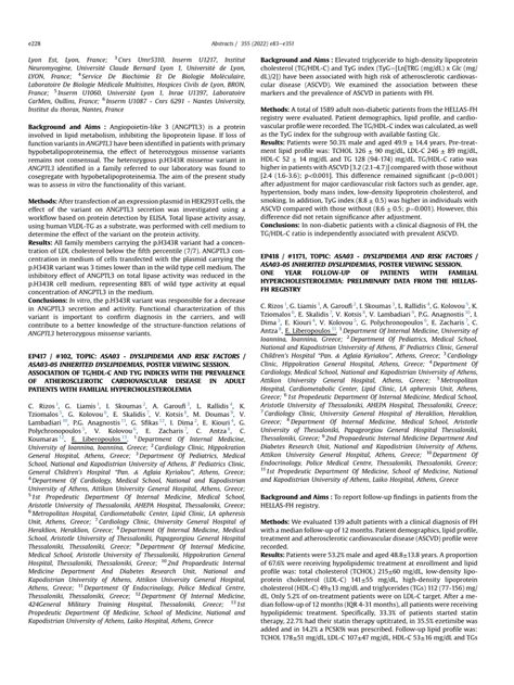 Pdf Association Of Tghdl C And Tyg Indices With The Prevalence Of Atherosclerotic