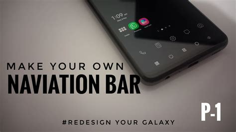 how to customize navigation bar youtube