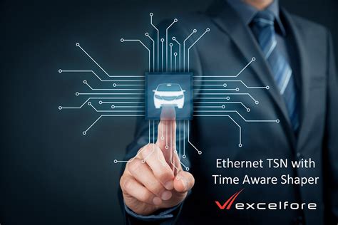 excelfore adds time aware shaper to ethernet tsn protocol stack for in