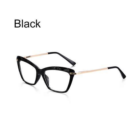 Retro Cat Eye Glasses Frame Faceted Crystal Eyegla Vicedeal
