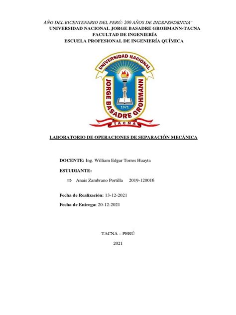 Reporte De Laboratorio 1 Y 2 O S M Pdf