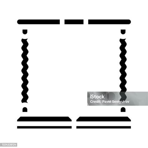 익스팬더 체육관 운동 도구 글리프 아이콘 벡터 일러스트 가방에 대한 스톡 벡터 아트 및 기타 이미지 가방 경첩 균형 Istock