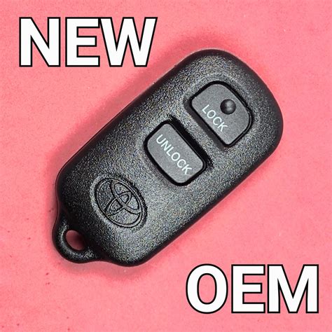 Oem Toyota 4runner Sequoia Remote Keyless Entry Key Hyq12ban Oem Fob
