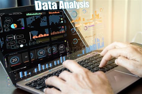 Concepts Data Analysis And Database Systems Stock Image Image Of