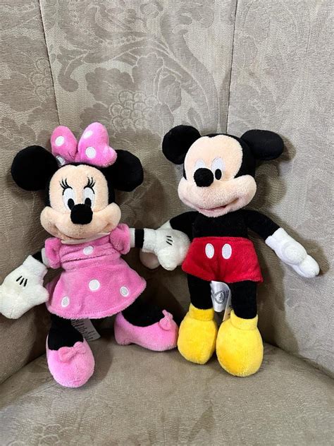 Mickey And Minnie Mouse Doll Original Disney Hobbies And Toys Toys