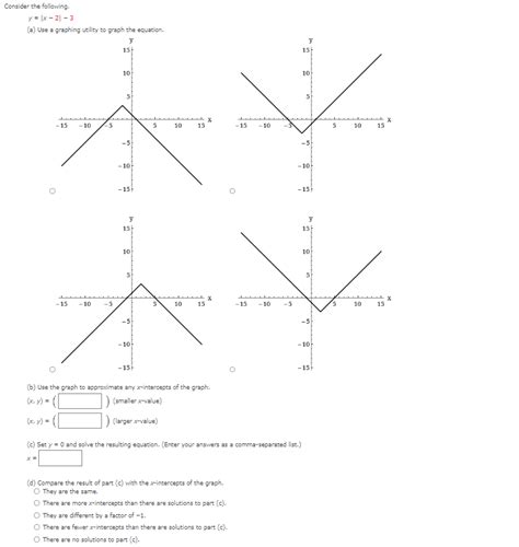 Solved Consider The Following Y X 2 3 A ﻿use A Graphing