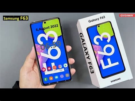 Samsung Galaxy F63 Unboxing Samsung F63 5G Review YouTube
