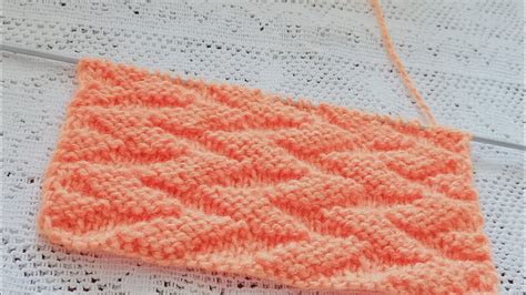 Красивый и совсем не сложный узор Зигзаг спицами Youtube