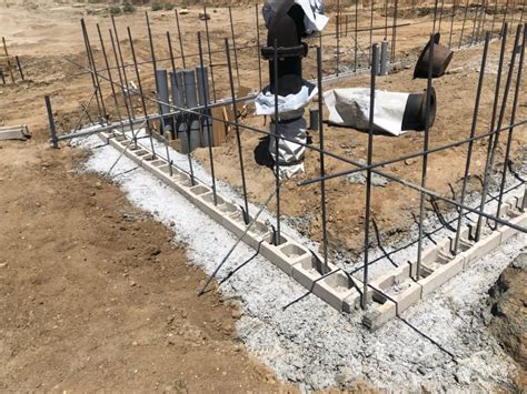 Cmu Wall Footing And Foundation Cmu Wall Footing And Foundation