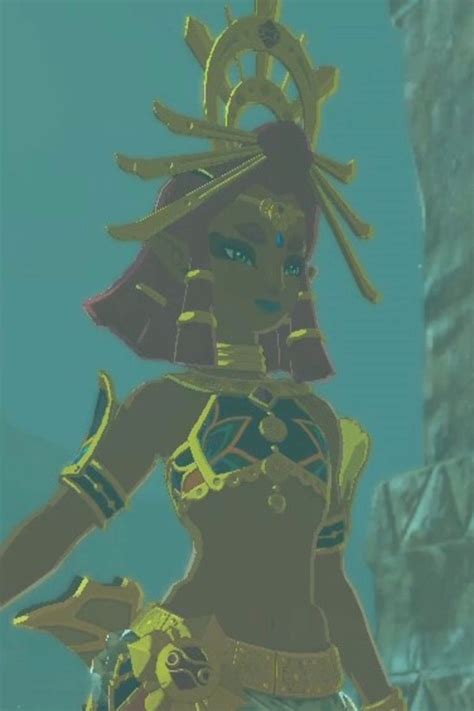 Riju Of Gerudo The Legend Of Zelda Tears Of The Kingdom Gerudo Town