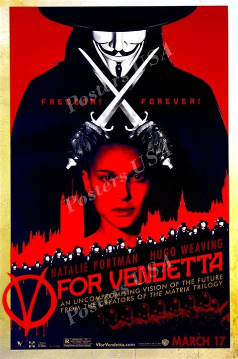 For Vendetta Movies Poster Classic Hackers Movie V For Vendetta Film