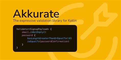 Github Neskakkurate The Expressive Validation Library For Kotlin