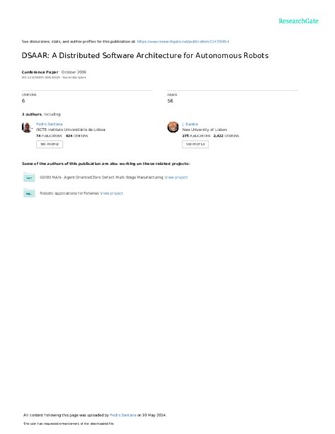 Pdf Distributed Real Time Control Architecture For Ros Based Modular