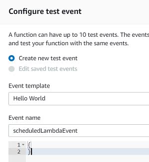 Schedule AWS Lambda Function For Periodic Execution Or Scheduled Lambda