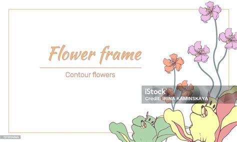 텍스트 봄 꽃의 꽃 배너 흰색 배경에 벡터 꽃 축하와 초대장을 위한 엽서 0명에 대한 스톡 벡터 아트 및 기타 이미지 0명 개념 개체 그룹 Istock