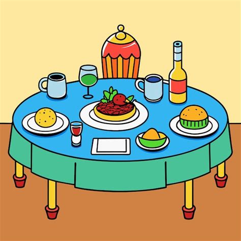 Premium Vector Meal Cleeb