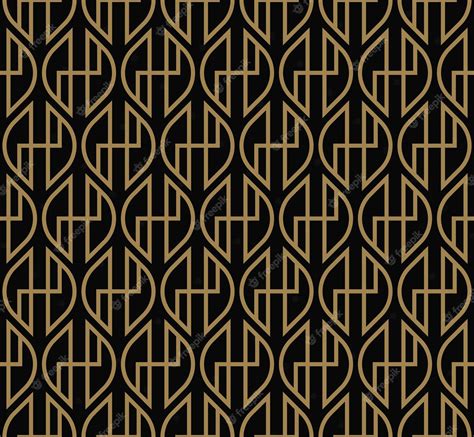 Premium Vector Vector Seamless Pattern Modern Stylish Texture Repeating Abstract Background