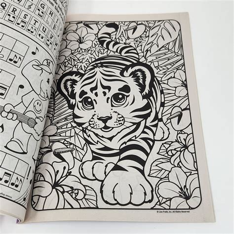 Lisa Frank Coloring Book Tiger 2025