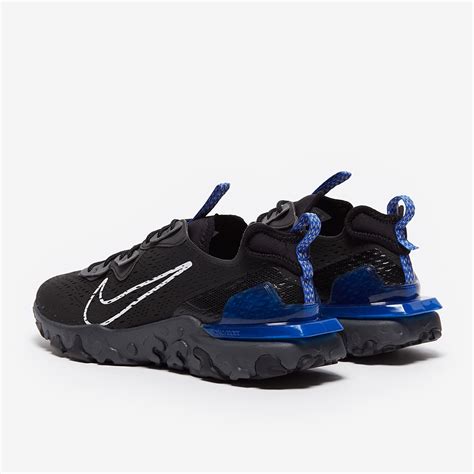Nike Sportswear React Vision Negro Blanco Azul Royal Gris Hierro