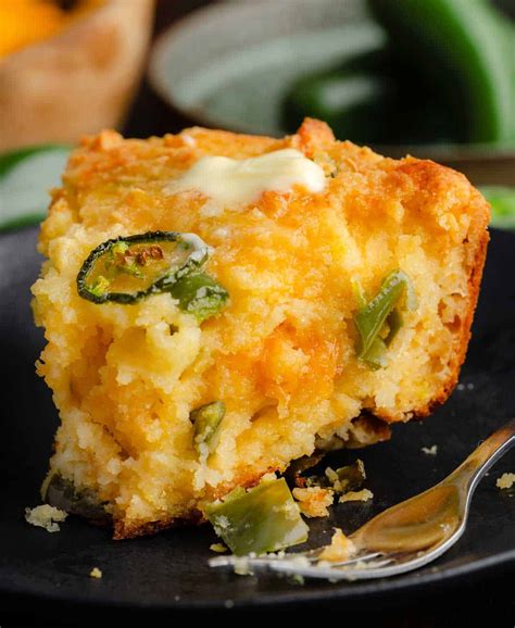 Jalapeno Cheddar Cornbread Chefjar