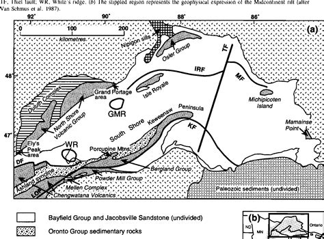 Figure 1 From Rift Wide Correlation Of 1 1 Ga Midcontinent Rift System Basalts Implications For
