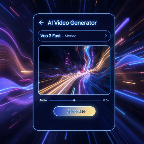 Create Stunning Videos With Audio — Using The Veo 3 Ai Video Generator On Fluxproweb Flux