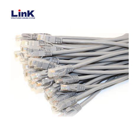 Connector Cat5e Cat 6 Network Patch Cord Rj45 Ends China Network