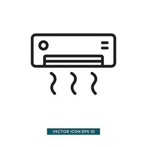 Premium Vector Air Conditioner Icon Vector Template