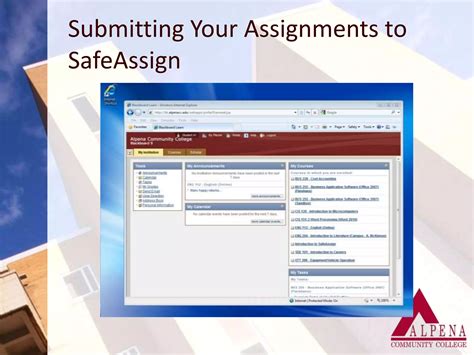 Blackboard Safeassign Pptx