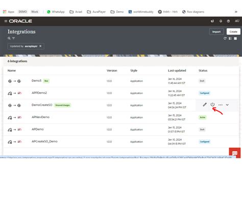 Auraplayers Adapter For Oracle Integration Cloud Adapter Oic