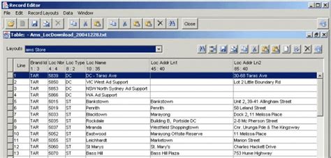 Recordeditor Download Data File Editor Csv Fixed Width Field Cobol