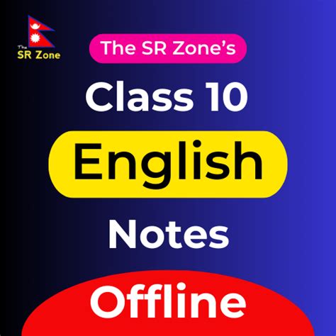 Class 10 English Notes Guide And Questions Answers 2082 The Sr Zone Class 12 11 And 10
