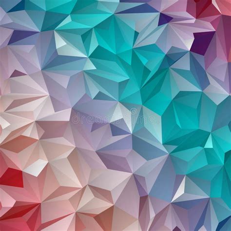 Colorful Triangular Background Abstract Vector Background Eps 10 Stock