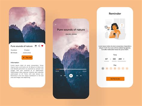 Meditation Application On Behance