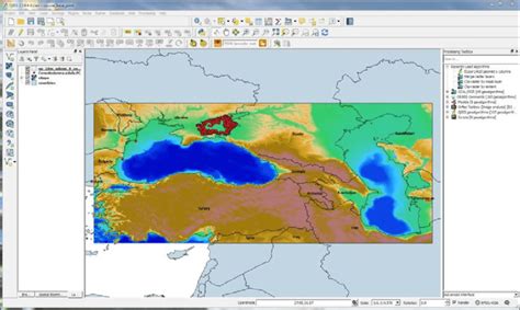 The Qgis Project Which We Will Use For Creating The Map Every Layout Download Scientific