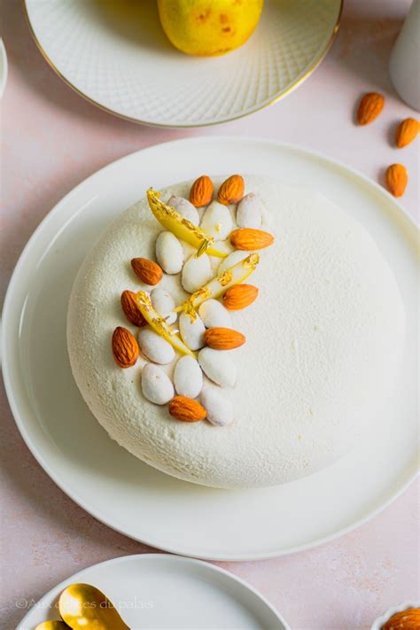Recette Entremets Poire Vanille Et Amandes Aux D Lices Du Palais