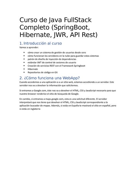 Curso De Java Full Stack Completo Curso De Java Fullstack Completo