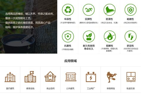 北京橡胶地板 橡胶地板厂 北京安达泰橡塑制品有限公司 产品特点