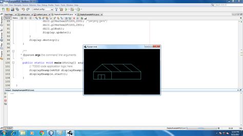 Sumbernya Ilmu Membuat Rumah Dengan Garis Dan Titik OpenGL