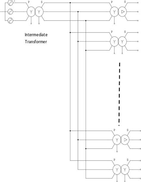 Multi Secondary Transformer Using Intermediate Transformer Download Scientific Diagram