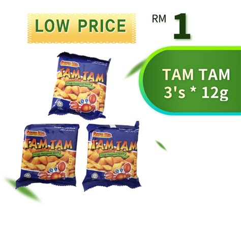 Malaysia Snacks【3 4s】 Supur Ring Mimi Tam Tam Double Decker Nips Rice Crackers Popo