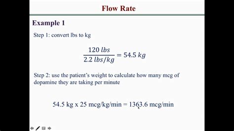 How To Solve Flow Rate Calculation Problems 3 Youtube