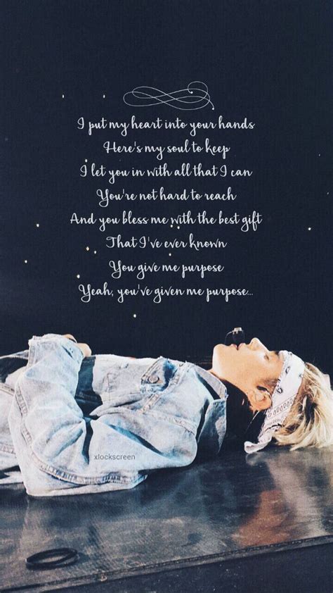 Justin Bieber Purpose Lyrics Justin Bieber Song Lyrics Justin