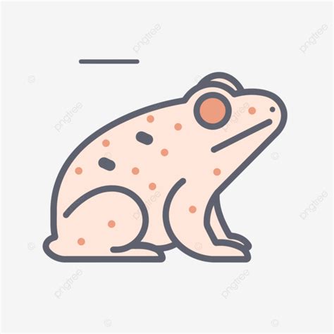 개구리 벡터 간단한 플랫 라인 아이콘 두꺼비 직계 아이콘 Png 일러스트 및 벡터 에 대한 무료 다운로드 Pngtree
