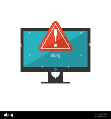 Application Error Isolated On White Background Vector Illustration Eps Stock Vector Image