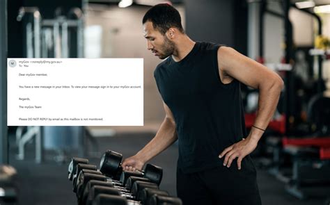 Local Bloke Begins Preparing Himself For The Prison Yard After Receiving A ‘new Mygov Inbox