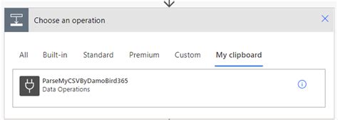 parse a csv to json array quickly damobird365