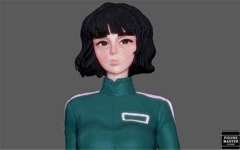 3d File Squid Game Saebyuk Sexy Model Netflix 3d Print 3d Print Model 🦑