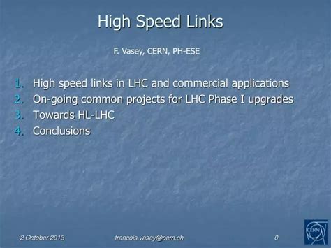 Ppt High Speed Links Powerpoint Presentation Free Download Id4654590
