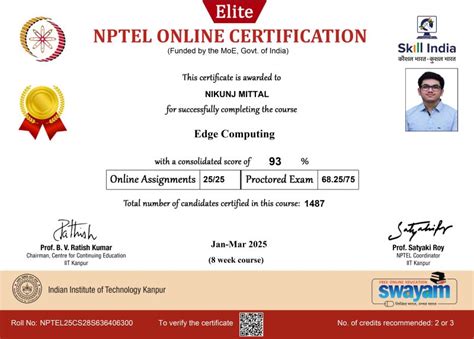 Nptel Certification Iitkanpur Cloudcomputing Edgecomputing